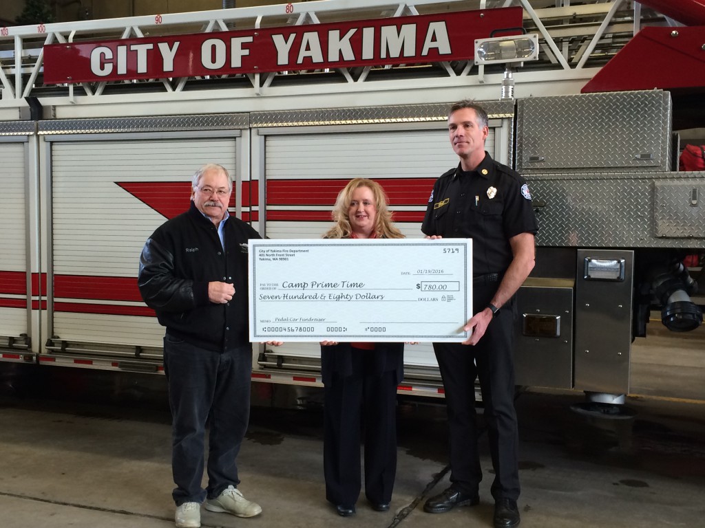 YAKIMA FIRE HOLDS A RAFFLE FOR CAMP PRIME TIME | Yakima Fire Department
