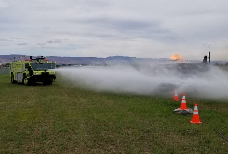 Yakima Firefighters Conduct Airport Training | Yakima Fire Department